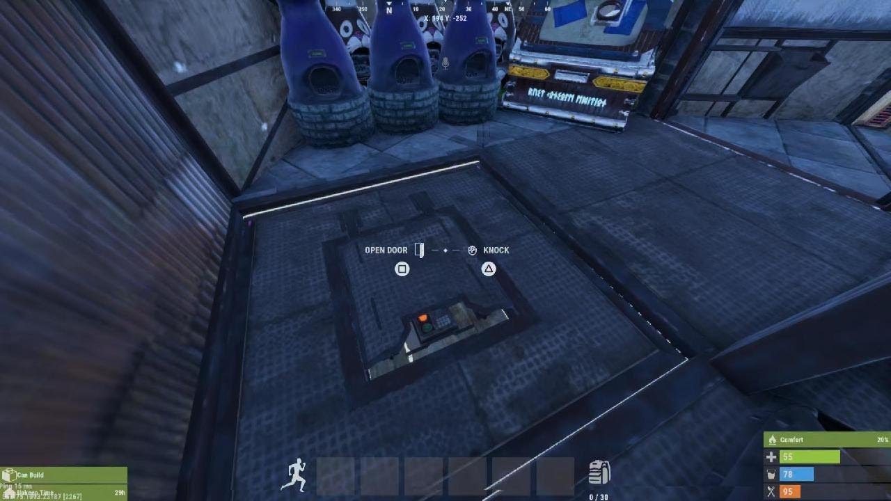 Rust base tour 4 man team - YouTube