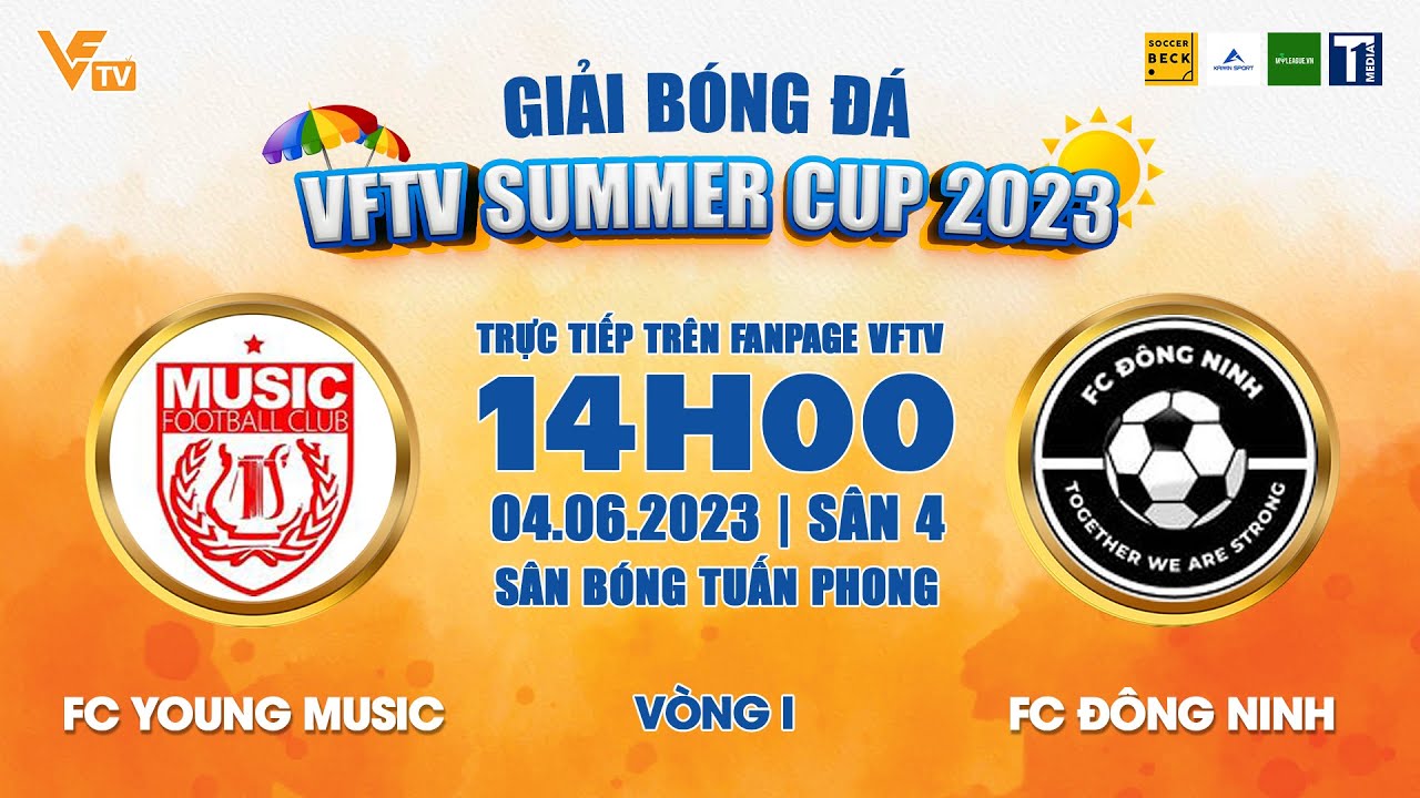 🔴 FULLMATCH YOUNG MUSIC VS FC ĐÔNG NINH🏆 VÒNG 1 - GIẢI BÓNG ĐÁ VFTV ...