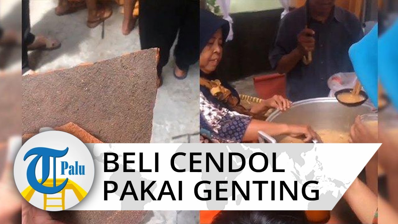 Viral Membeli Cendol Dawet Pakai Pecahan Genting, Ternyata Merupakan ...