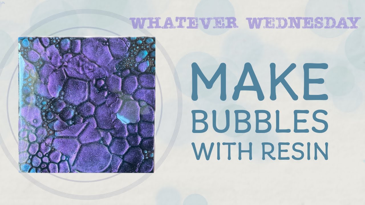 Warning: Color Shifting UV resin "bubbles" will blow your mind |WW3 ...