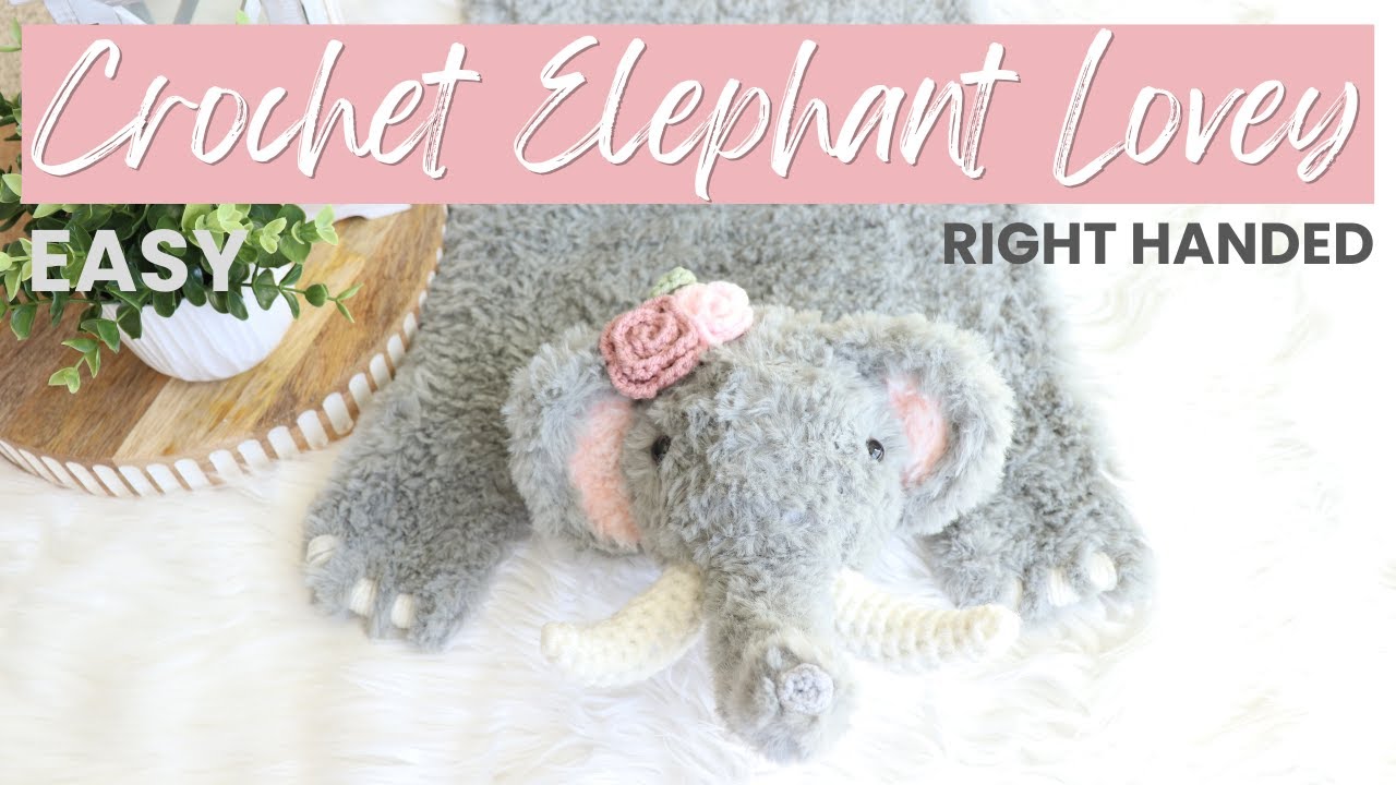 Quick and Easy Crochet Elephant | Free Crochet Amigurumi Pattern For ...