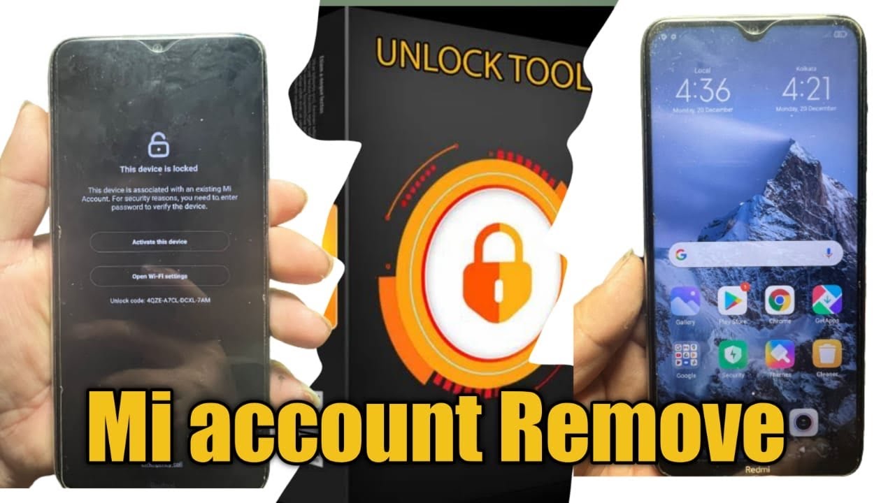 Redmi Note 8 Mi Account Remove With Unlock tool ! Any mi Account Remove ...