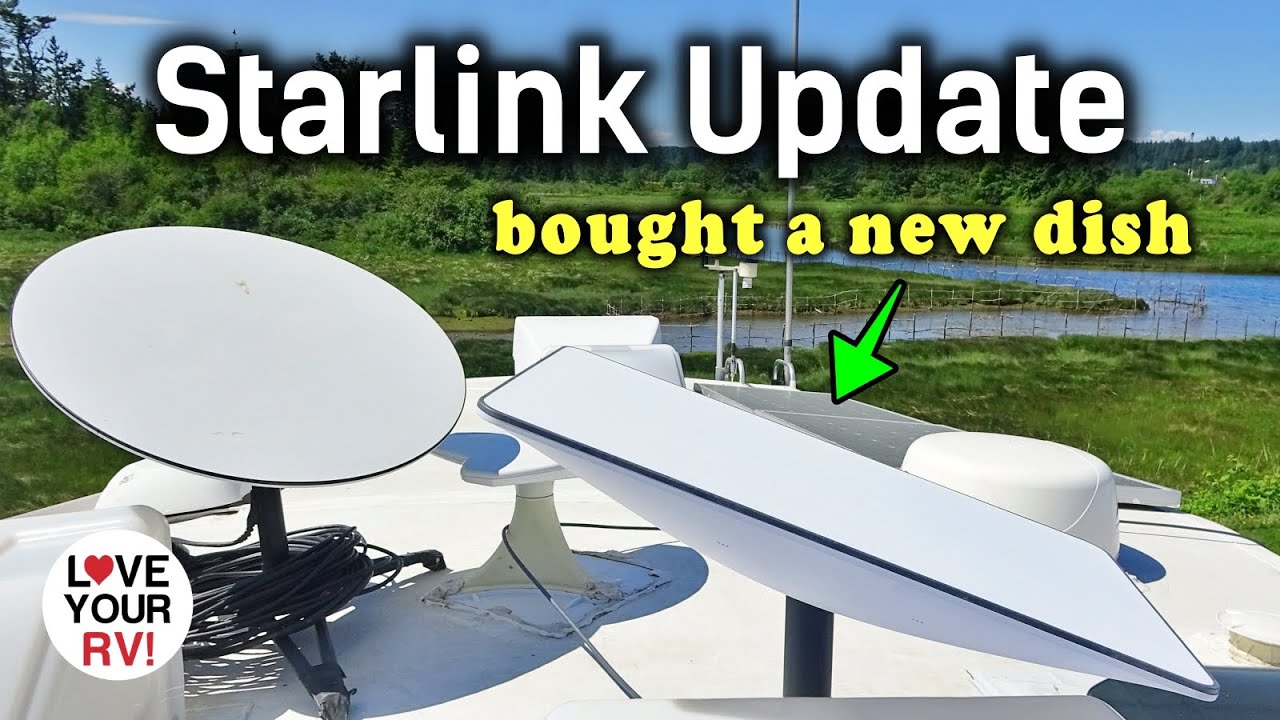 Starlink Internet Update - Bought a New Dish at 70% Off - YouTube