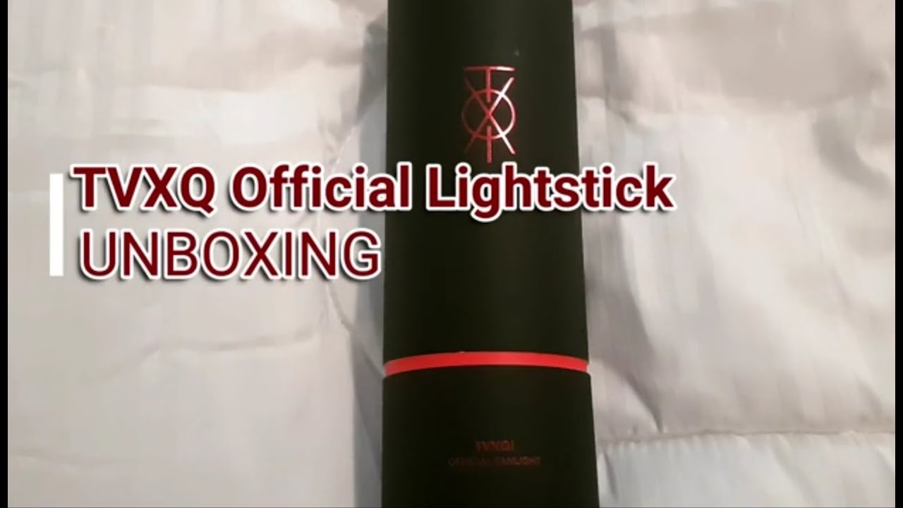 [UNBOXING] TVXQ 동방신기 OFFICIAL LIGHTSTICK - YouTube