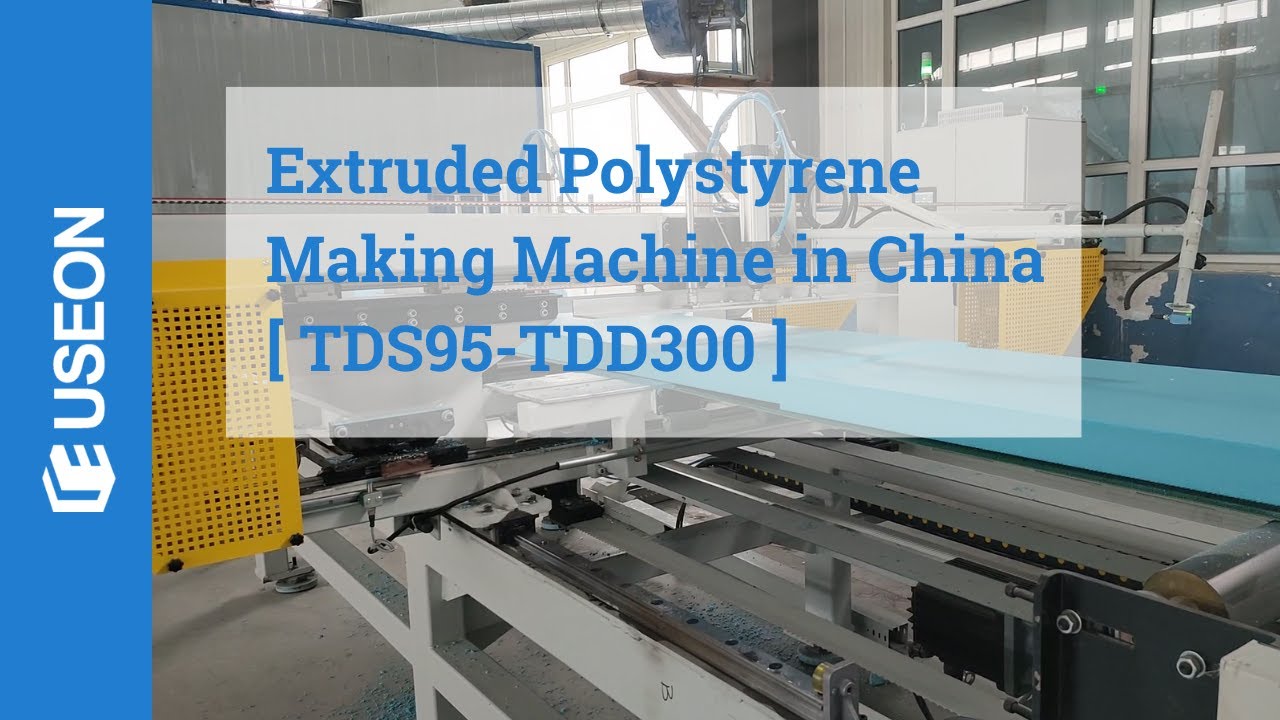 Extruded Polystyrene Making Machine in China - USEON - YouTube