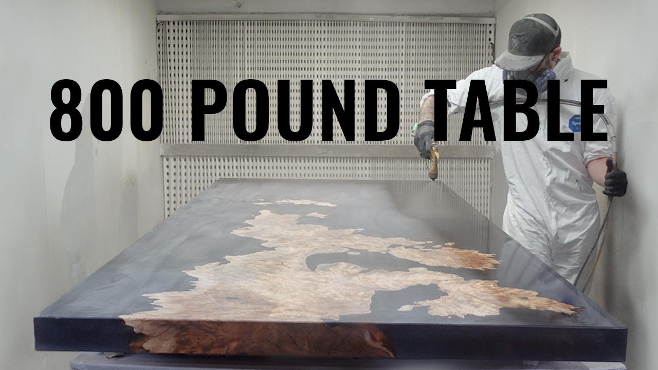 Working on an 800-Pound Table - YouTube