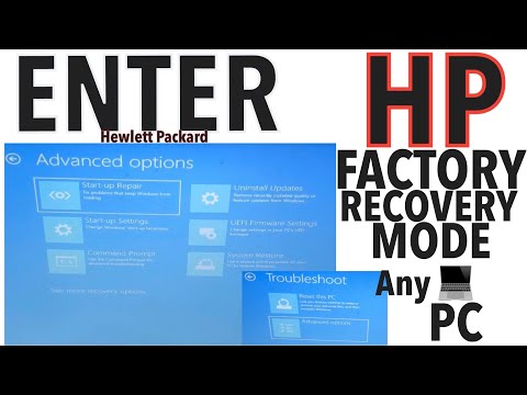 How To Auto Start Up And Restore Hp