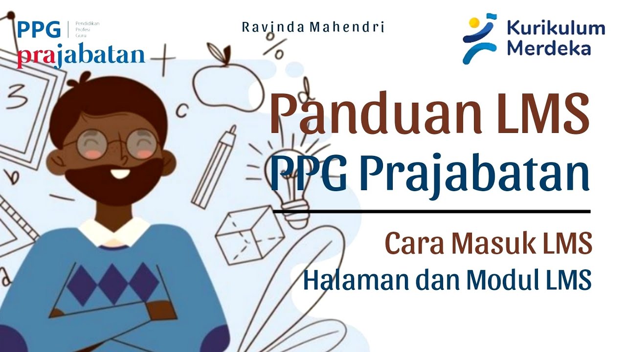 PANDUAN LMS PPG PRAJABATAN | Cara Masuk LMS, Halaman dan Modul LMS 📚 ...