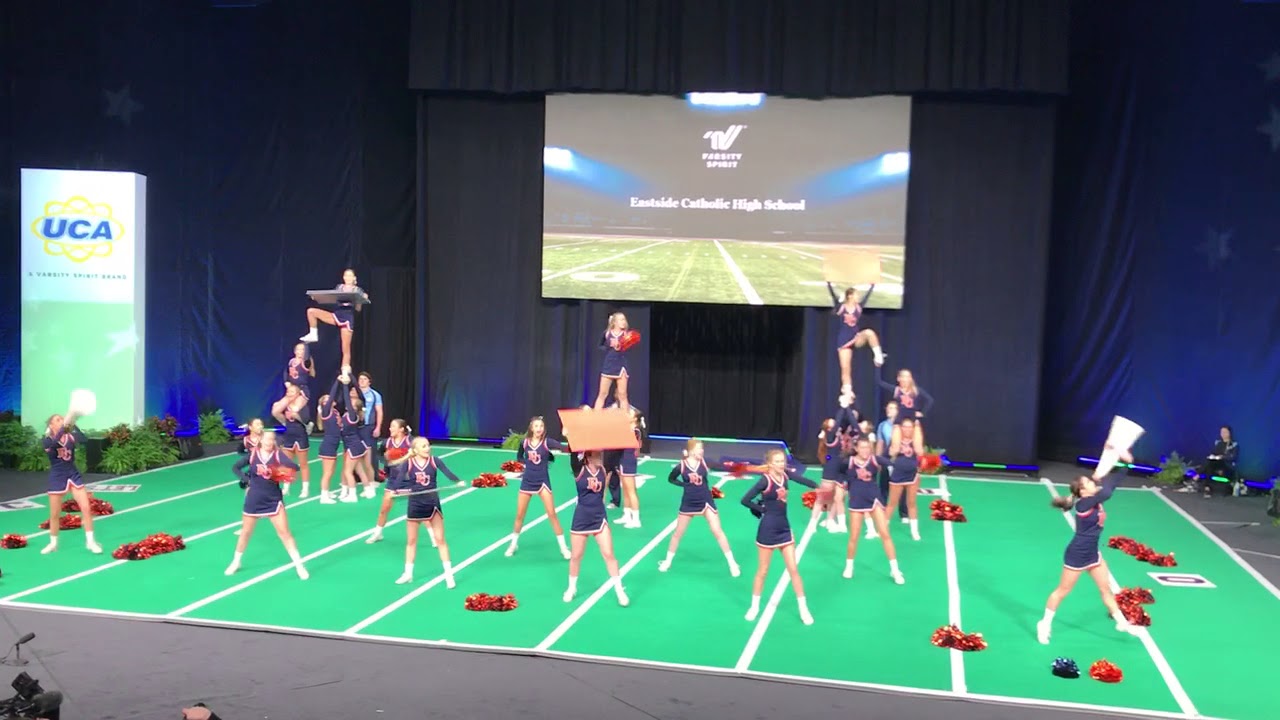 2018 Eastside Catholic Cheer Nationals - YouTube