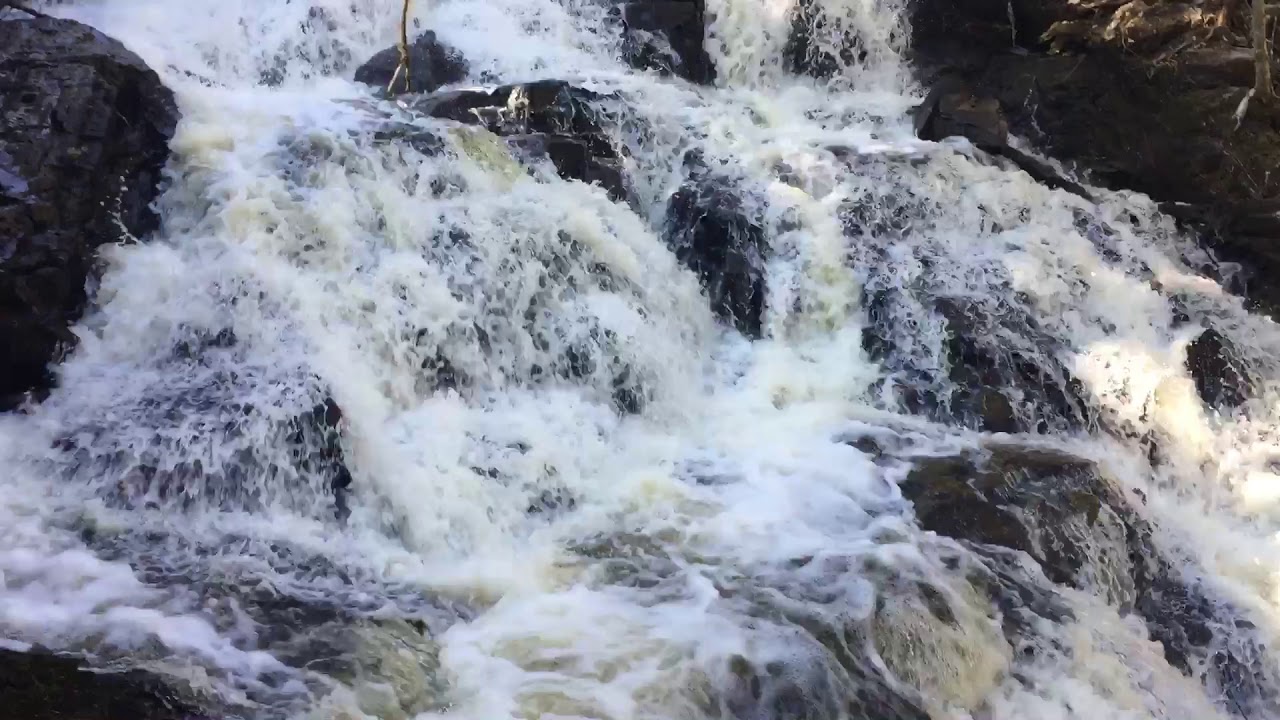 Coac Falls - View from near the top. - YouTube