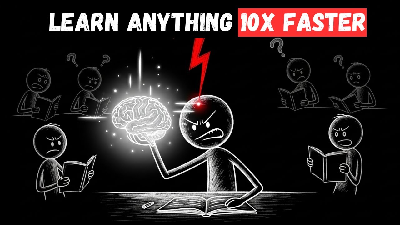 How To Learn Anything 10x Faster (It Feels Like Cheating) - YouTube