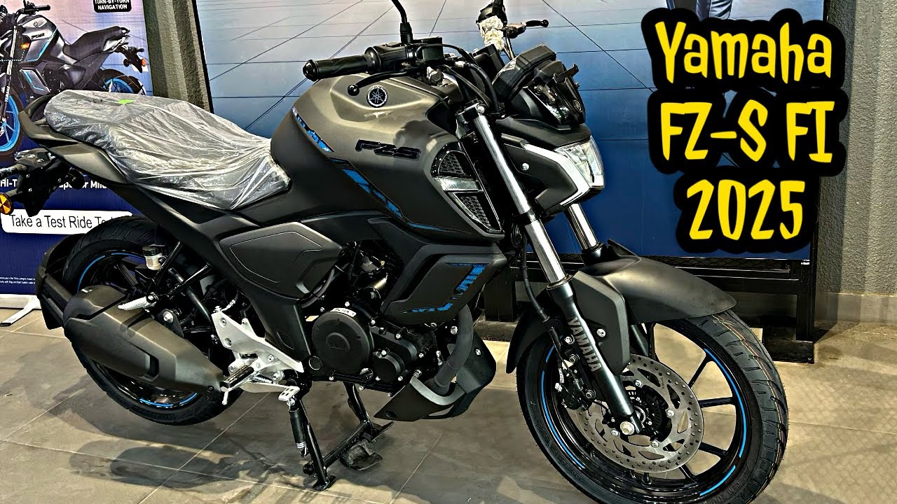 2025 Updated Yamaha FZS FI Detailed Review | On Road Price | Features ...