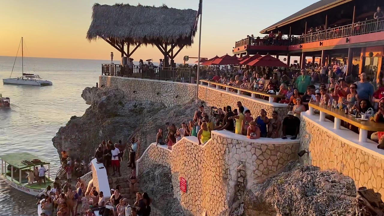 Sunset from Rick’s Cafe - best sunset and ambience in Jamaica - YouTube