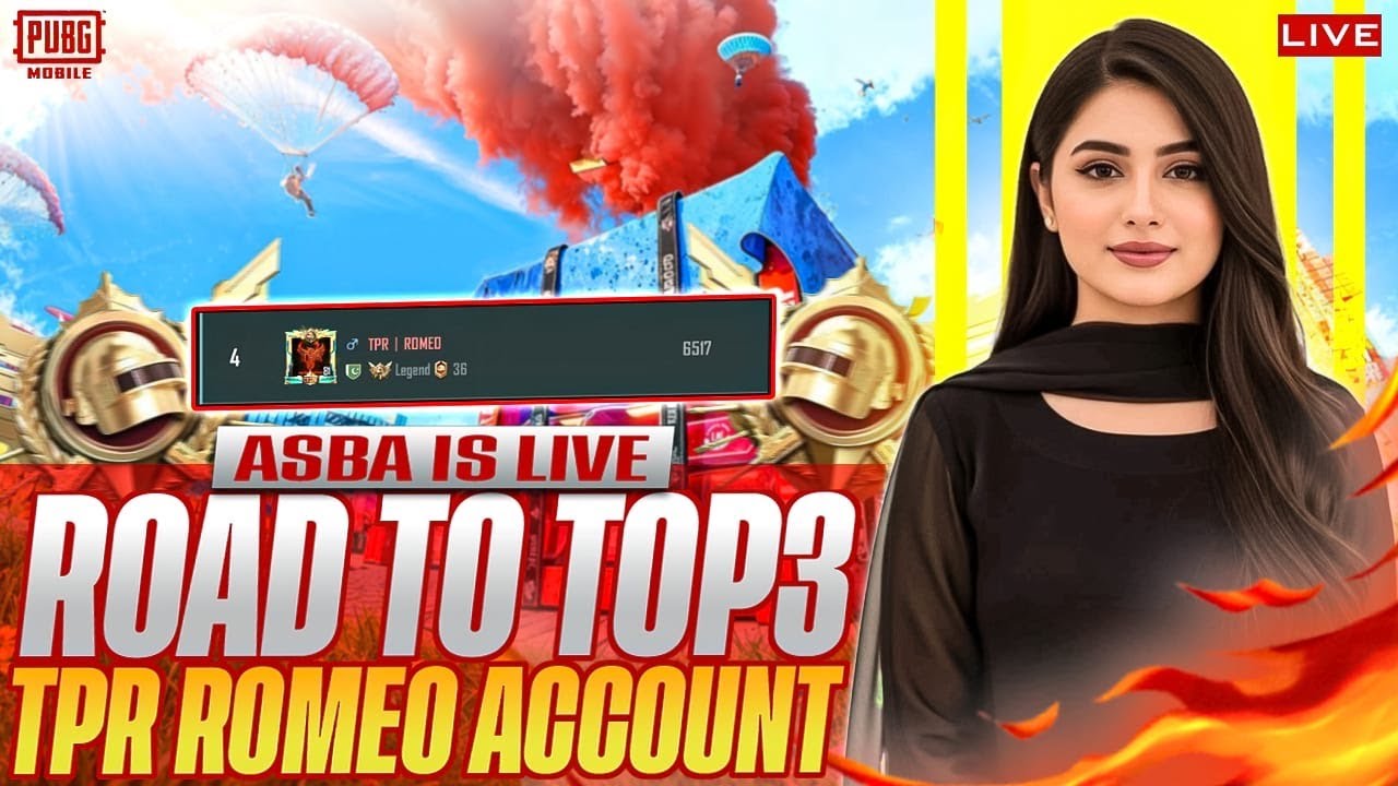 Ultimate Royale Rank 3 Road To top 3 |Fyme Asba | Pubg Mobile Live Stream 💥 - YouTube