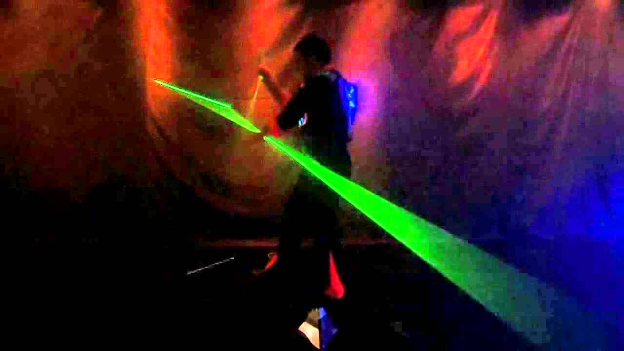 The laser magic trick - only from kingmagic - made hand. - YouTube