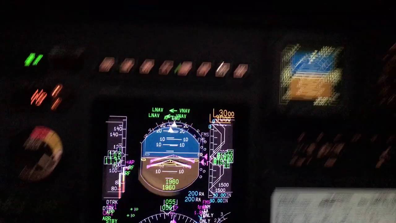 WAAS LPV approach UNS FMS & Primus 1000 # 7 - YouTube