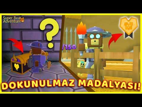 SUPER BEAR ADVENTURE 13.0 HARCORE MODU DOKUNULMAZ MADALYASI | ASLA HASAR ALMA!