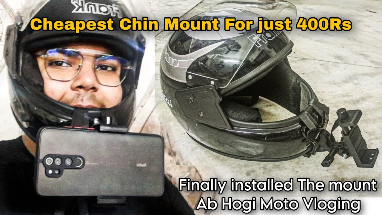 Ab Hogi Moto Vloging | Finally installed The mount on Helmet | Middie Boy | #vlog #trending ...