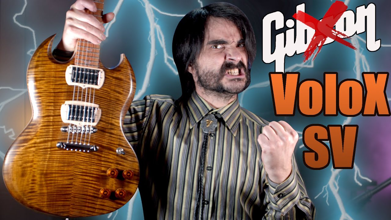 La Gibson SG à la sauce VoloX ! Fabrication guitare électrique ...