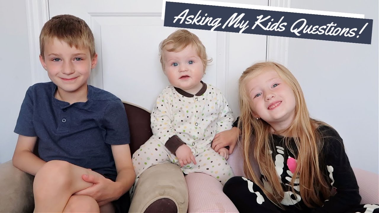 Interviewing My Kids! - YouTube