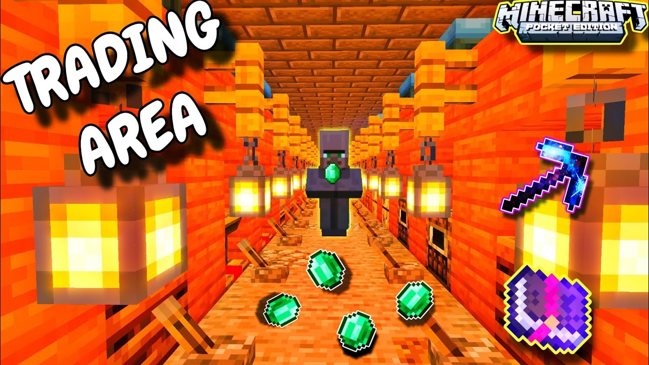 “Crafting the Ultimate VILLAGER TRADING HUB in Minecraft! 🏰💎” |PART-11 ...