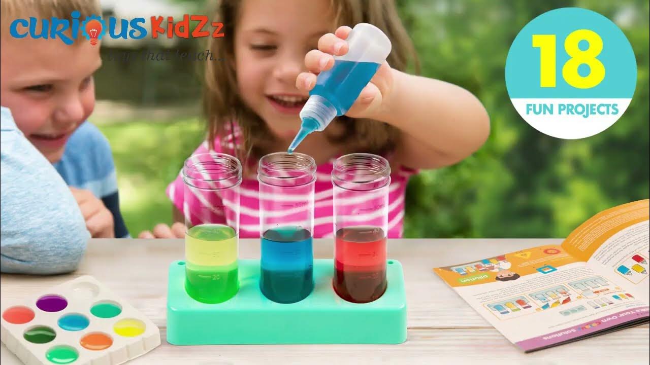 4M Kidz Labs Colour Lab Mixer -- Curiouskidzz - YouTube