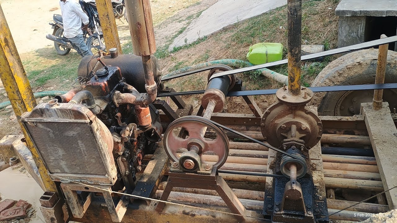 water boring drill machine - YouTube