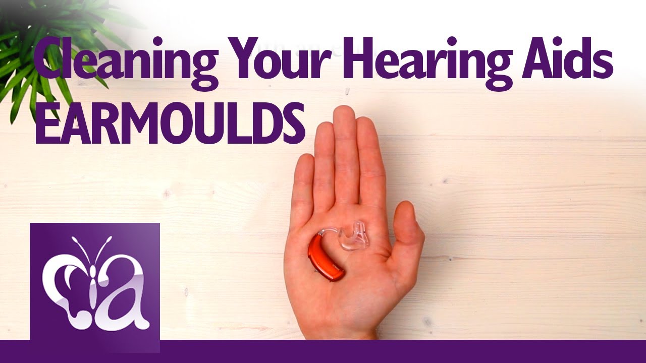 How to clean a Hearing Aid Earmould - YouTube