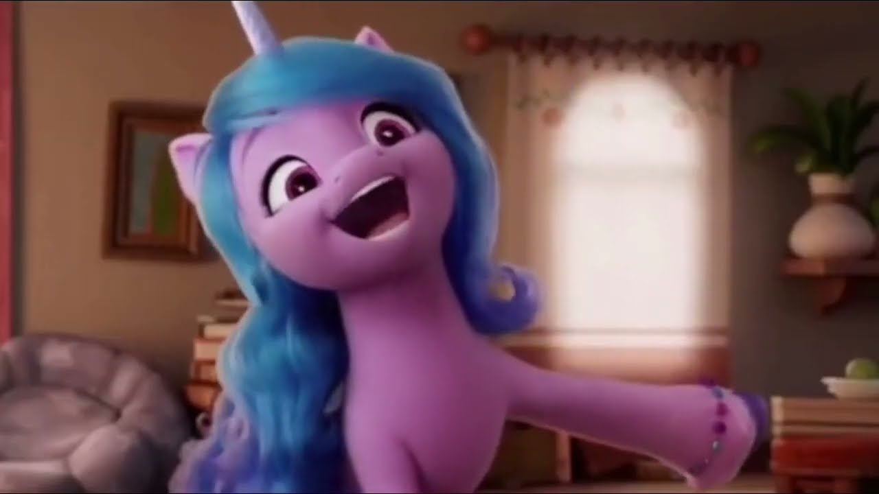 Izzy Moonbow’s ta-da but it’s dubbed by my sister - YouTube