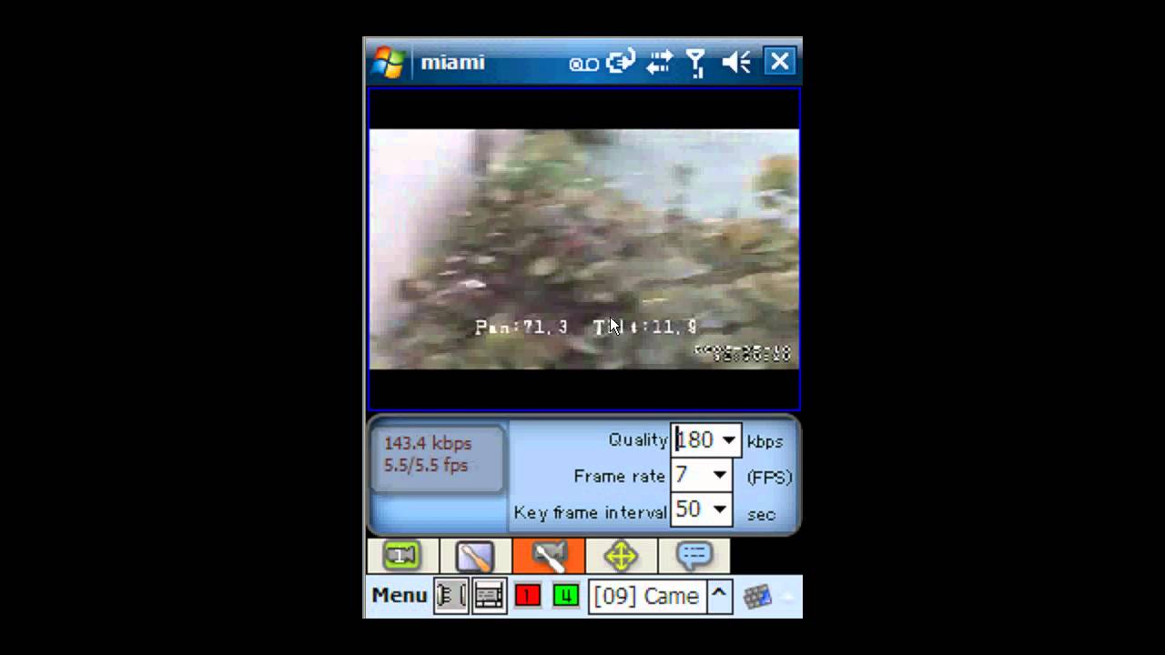 Eclipse CCTV Savix Hybrid DVR Windows Pocket PC Client - YouTube