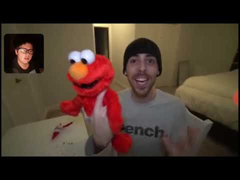 Reaction to imjaystation cutting Elmo at 3 a.m. - YouTube
