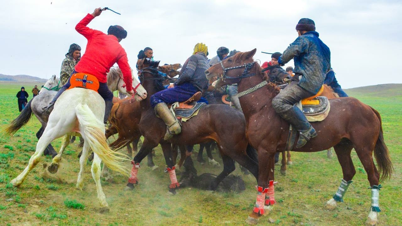 Gorskiy (Furqat tumani) Kotta Uloq, Kopkari o'tkazildi.. - YouTube
