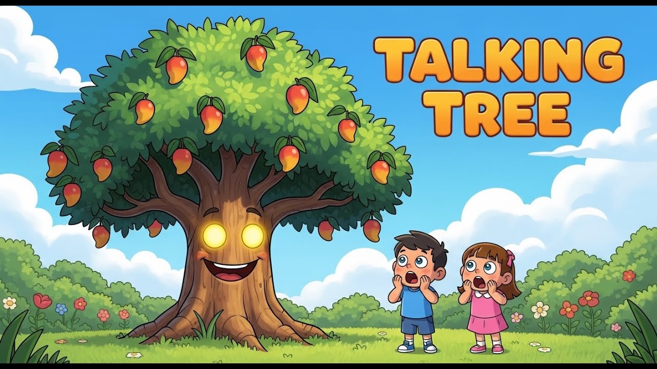 🥭 The Talking Mango Tree | Magical Hindi Moral Storyबोलता आम का पेड़ 🌳 ...