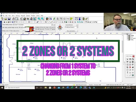 Wrightsoft 2 zones or 2 systems - YouTube
