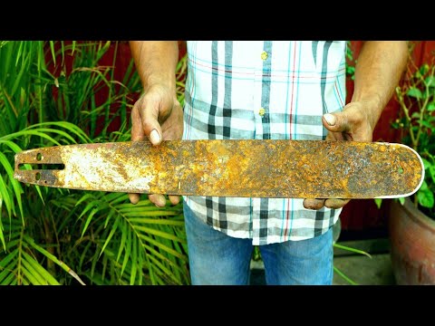 HOW TO MAKE A COMPETITION CHOPPER KNIFE FROM CHAINSAW BAR!!!!! - YouTube