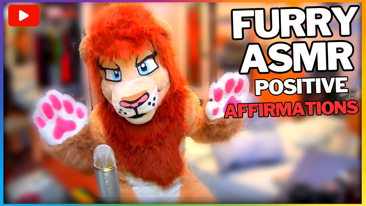 FURRY ASMR W/ Positive Affirmations - YouTube