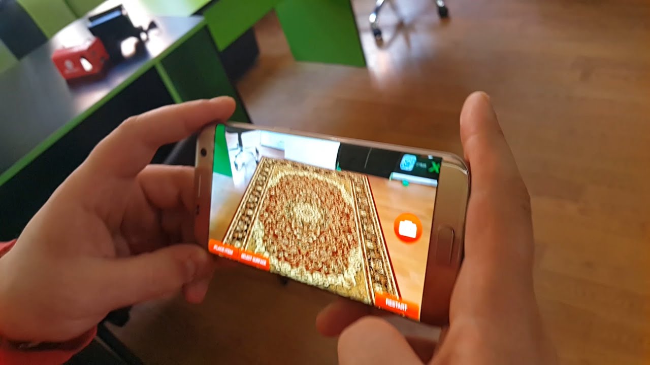 Markerless Tracking For Floor, Wall, Cеiling - YouTube