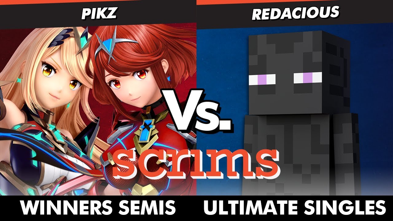 Scrims Showdown 46 Winners Semis - Pikz (Pyra Mythra) Vs. Redacious (Steve) SSBU Ultimate ...