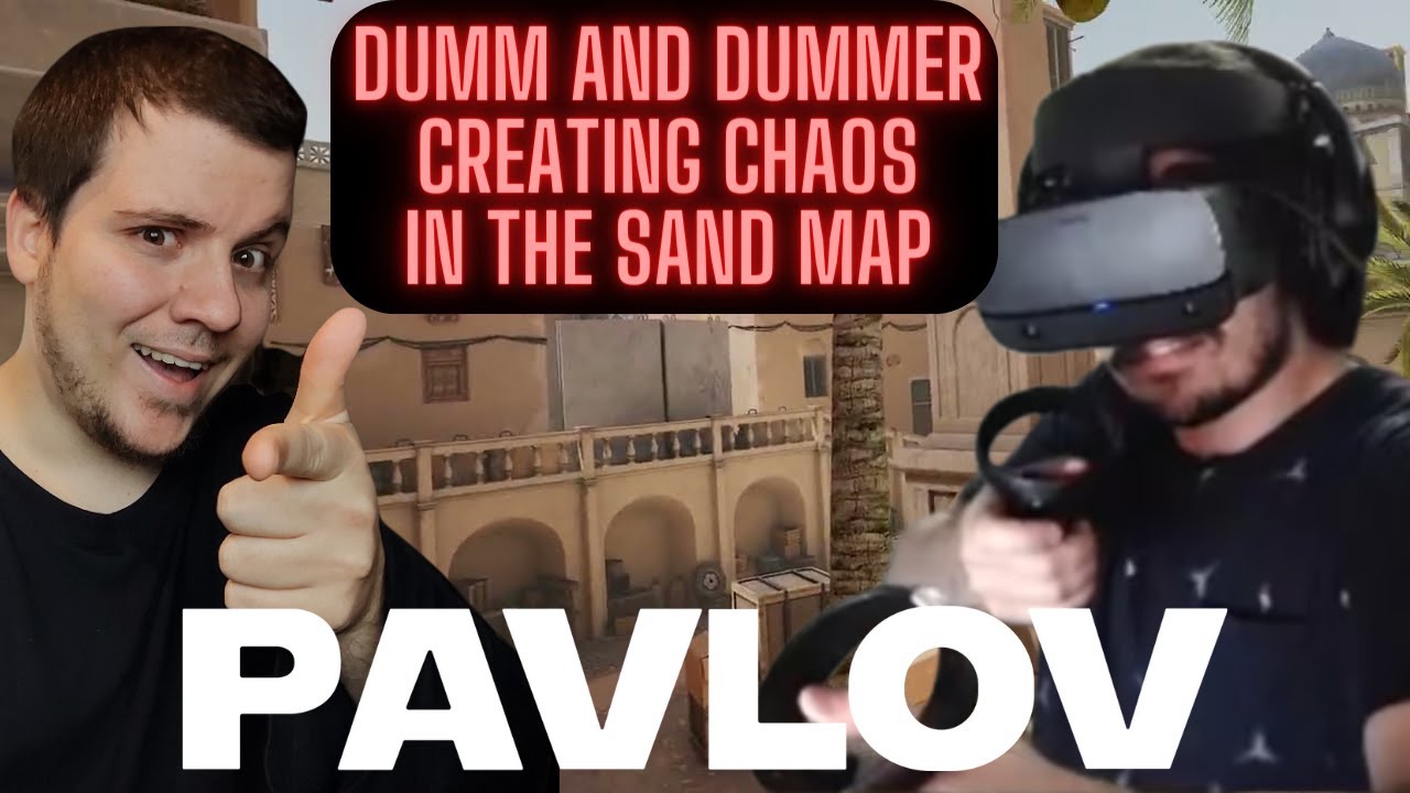 Pavlov VR | Dumm and Dummer Dominate the Sand Map - YouTube