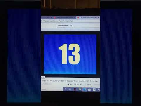 Sesame Street computer number 13 - YouTube