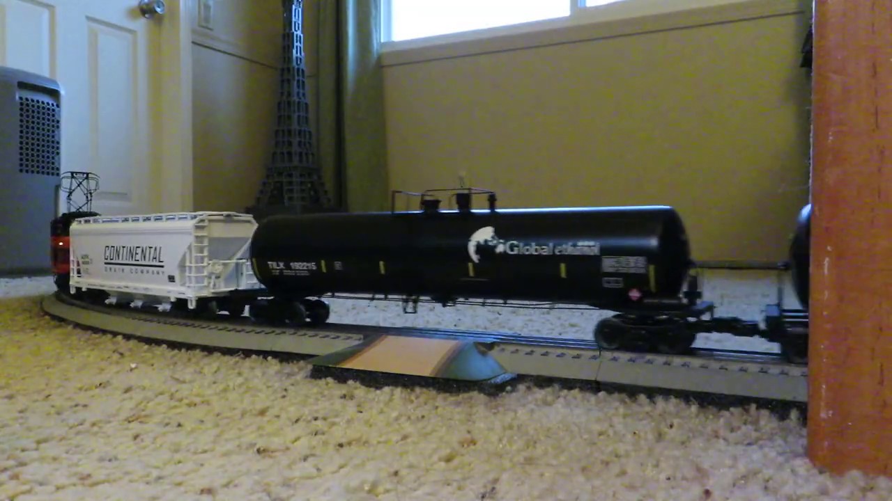 O Scale mystery engine and new freight cars video - YouTube