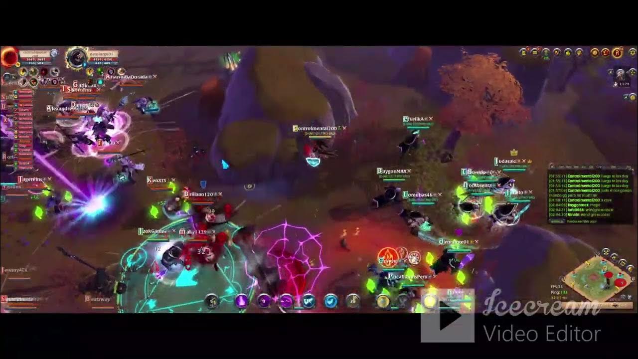 Albion Online "ULTIMO VALS vs DEMENCIA"...Priorizando la DEFENSA..ZvZ contenido Mediana ESCALA ...
