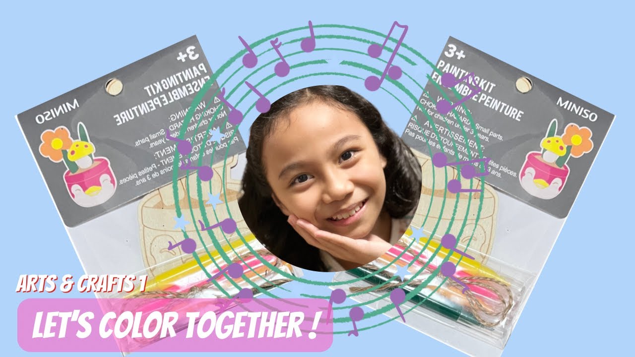 MINISO Coloring Kit | Easy Coloring Activity for Kids - YouTube