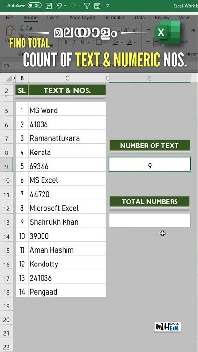 Countif Function in Excel | Excel Malayalam | Excel Tricks | - YouTube
