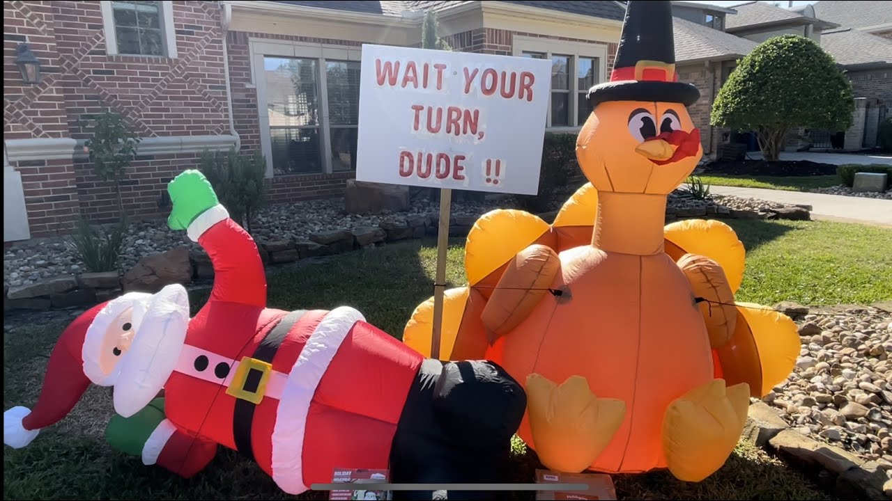 "The Turkey is Lit" - Creating a Fun Thanksgiving Decoration Your ...
