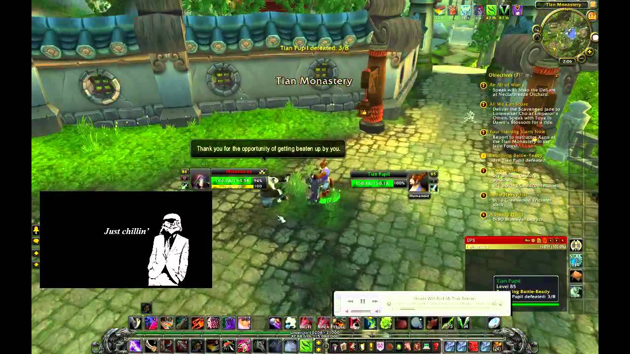 Rogue Leveling in MoP (from stream) - YouTube