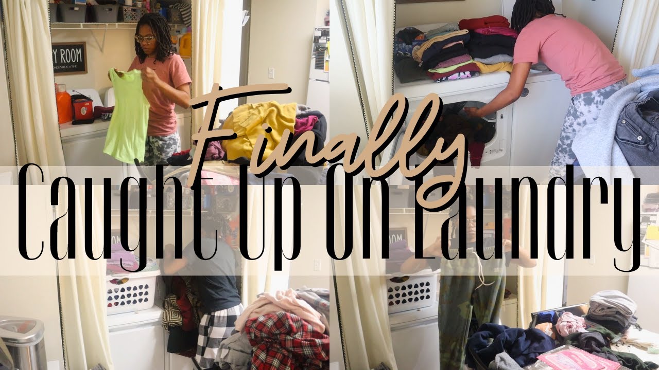 Finally Caught Up On Laundry!! | Laundry Motivation - YouTube