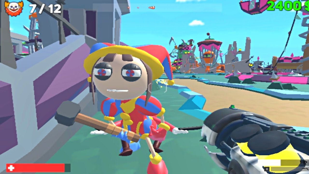 Digital Circus Shooter - YouTube