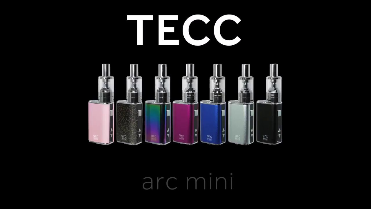 TECC arc Mini Kit | The Electronic Cigarette Company - YouTube