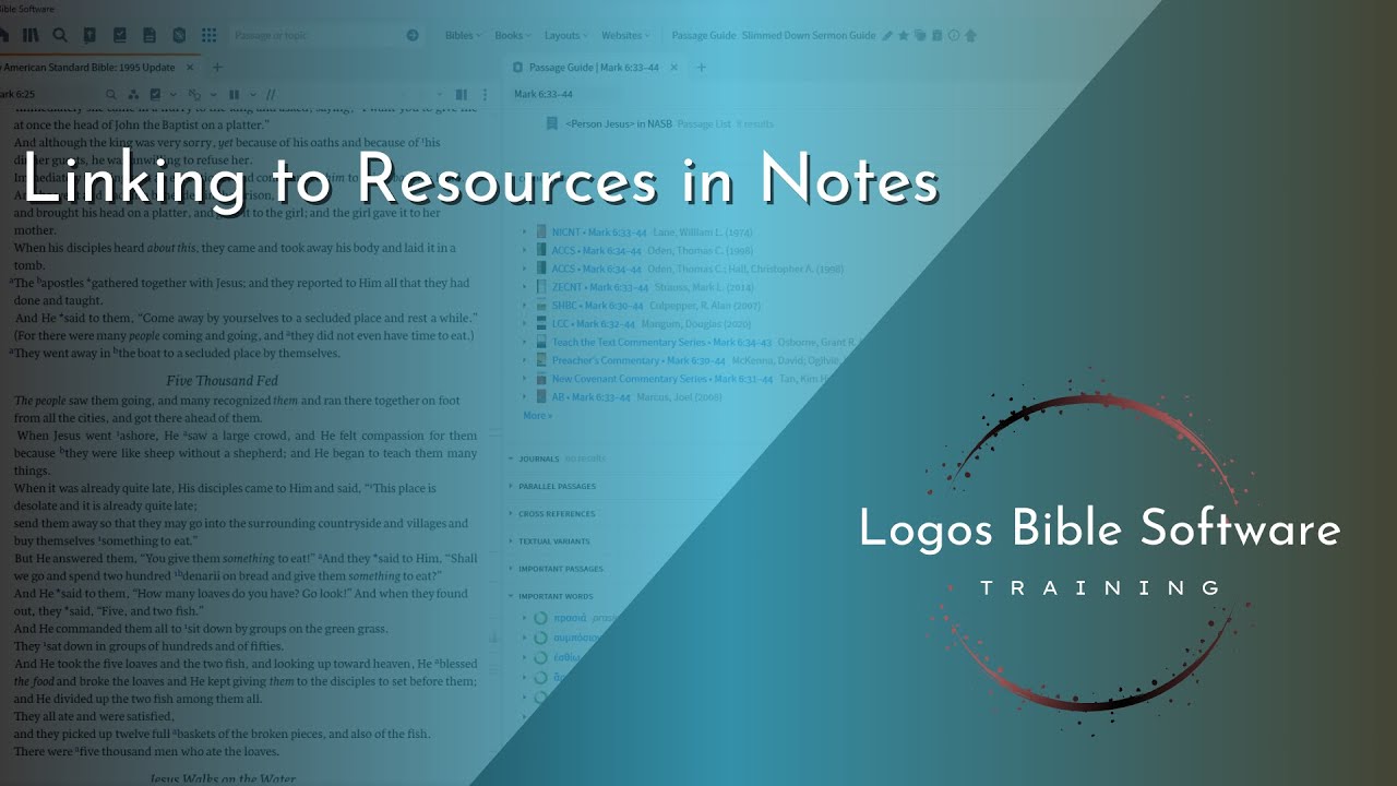 Adding Notes To Logos Bible Software 4 From Microsoft Word